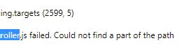 TFS Checkin Error Could Not Find File Stack Overflow