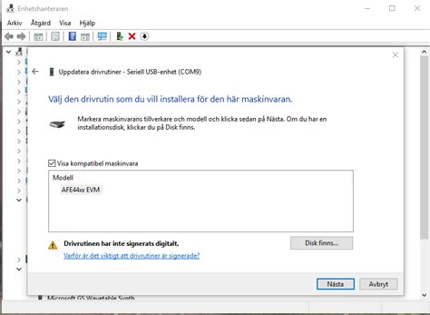 Afe4900evm Afe4403 Evm Gui Windows 10 Data Converters Forum Data Converters Ti E2e