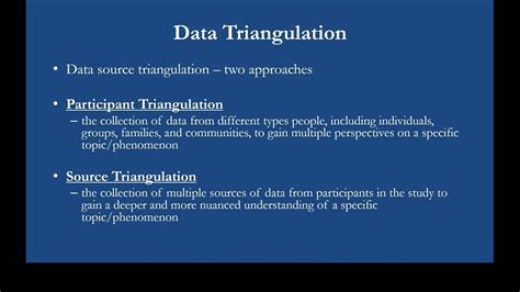 Examples Of Triangulation In Qualitative Research Explained