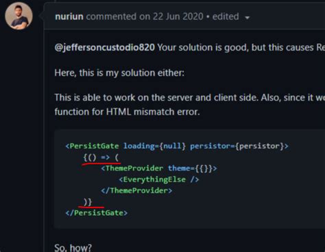 with redux persist ssr issue · issue 8240 · vercel next js · github