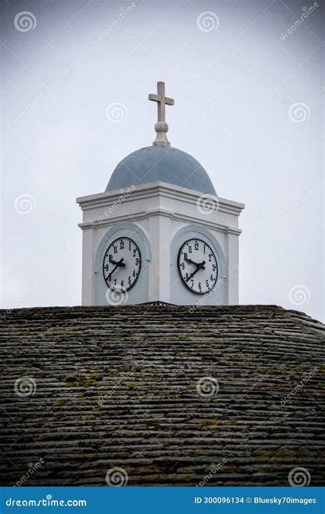 Church Clock Tower Stock Image 11938159