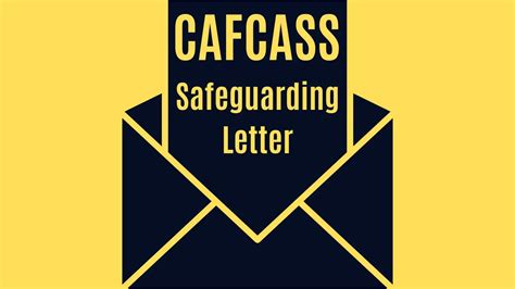 Cafcass Safeguarding Letter Explained A Fathers Guide