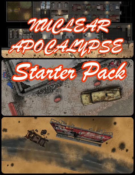 Nuclear Apocalypse Starter Maps Xecthar Drivethrurpg