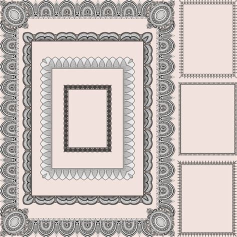 classic pattern framework 23197 free eps download 4 vector