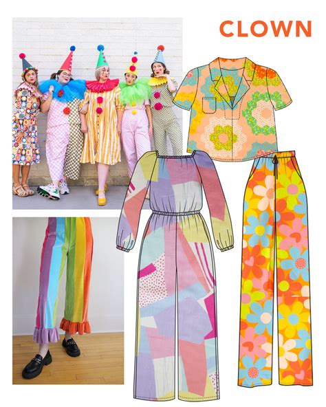 Cute Homemade Clown Costumes