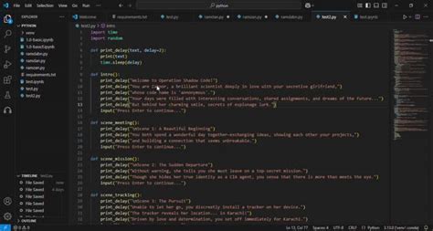 Python Coding Interactivestory Adventuregame Innovation Programming Zahoor Ul Haq