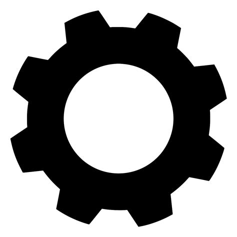 Svg 상징 기어 기계 환경 무료 Svg 이미지 및 아이콘 Svg Silh
