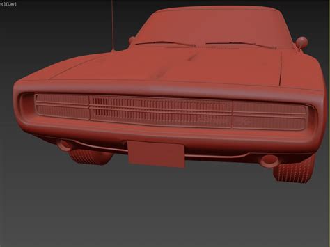 1970 Dodge Charger Rt 3d Model Cgtrader