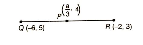 if p a 3 4 is the mid point of the line segment joining the poi