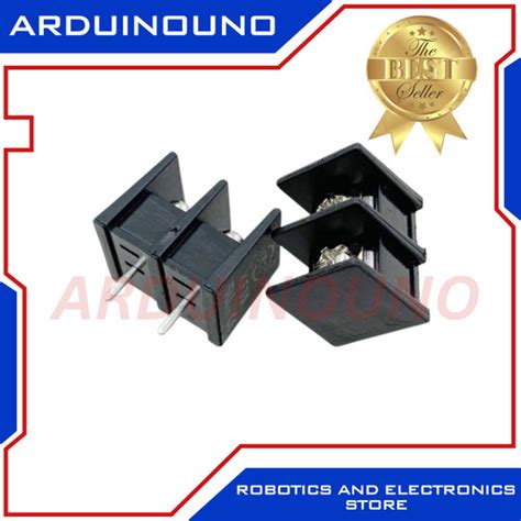 Jual Terminal Block Hitam 2p Pcb 2 P Kf45 2 Pin Kf 45 Baut Berkualitas Jakarta Barat