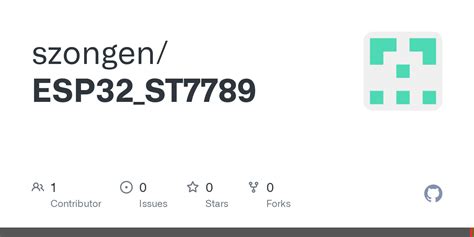 GitHub Szongen ESP ST