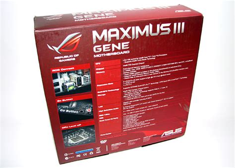 ASUS Maximus III Gene LGA Micro ATX Motherboard Review PC Perspective