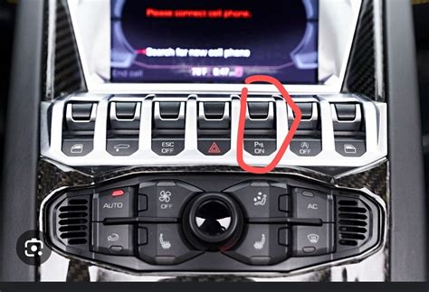 disabling parking sensor question lamborghini talk