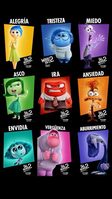 Intensamente In 2024 Disney Inside Out Inside Out Characters Movie Inside Out