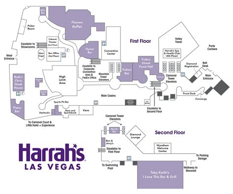 Harrahs Map 2026 Full Layout And Tips Getawayk™