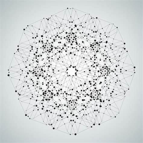 Premium Vector Wireframe Mesh Polygonal Element Abstract Technology Illustration