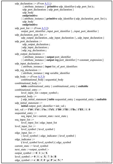 54，verilog 2005标准篇：用户自定义原语简介（udp：user defined primitive） csdn博客