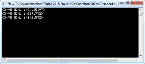 Get Coordinates Of Desired Text In PDF In C VB NET