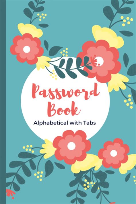 Password Book Alphabetical With Tabs A Small Alphabetical Internet Password Book A Z Index