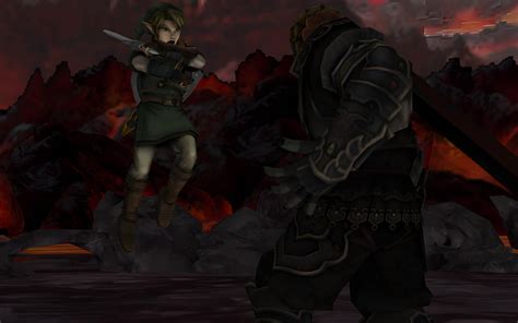 The Final Battle Between Link And Ganondorf By Thewolf5060 On Deviantart