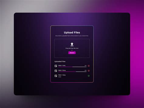 File Upload Daily Ui Challenge 31 100 By Israt Jahan On Dribbble
