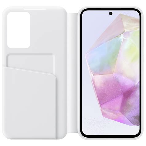 Buy Samsung Smart View Flip Case For Galaxy A Attached Wallet White Online At Best Prices