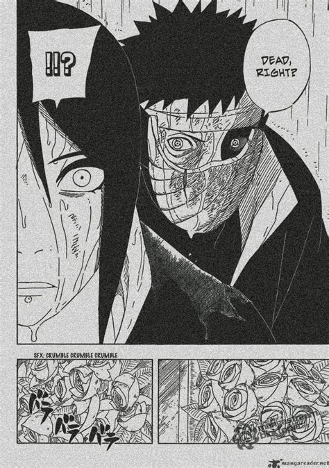 Uchiha Obito And Konan Manga Panel