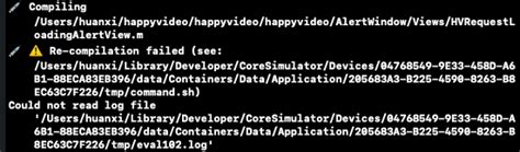 re compilation failed · issue 358 · johnno1962 injectioniii · github