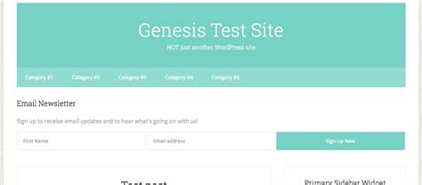Adding A Horizontal Opt In Form In Genesis Sridhar Katakam
