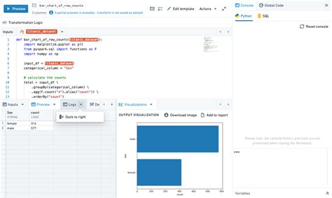 Code Workbook Legacy • Workbooks • Overview • Palantir