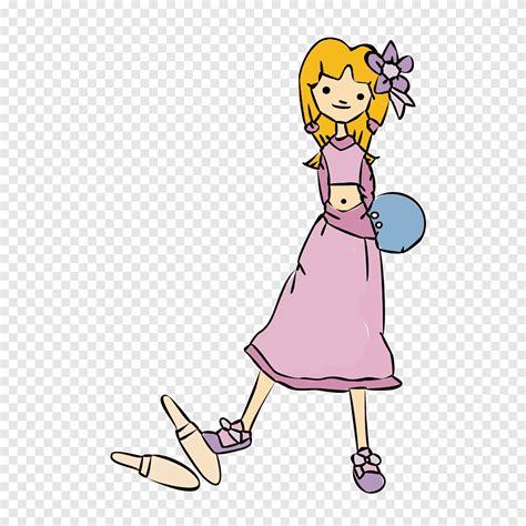 티셔츠 만화 일러스트 레이 션 예쁜 여자 볼링 자 어린이 Png Pngegg