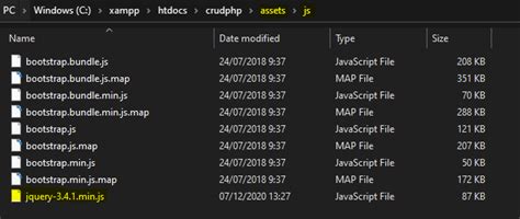 Crud Php 7 Sederhana Dengan Bootstrap 4 Tutorial Web Gilacoding