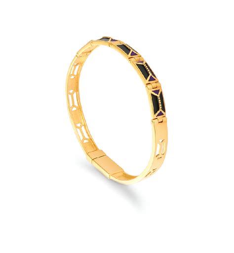 ოქროს სამაჯური მინანქრით Zarapkhana