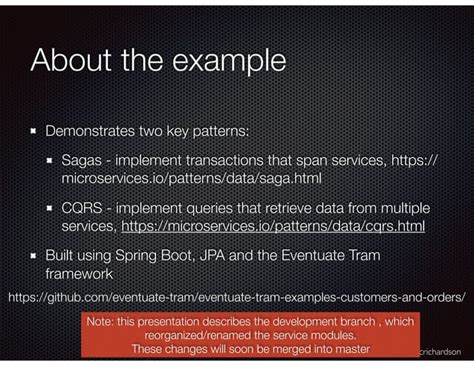 Overview Of The Eventuate Tram Customers And Orders Application Ppt