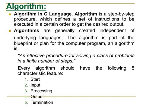 Basics Of Programming Algorithms And Flowchart PPT