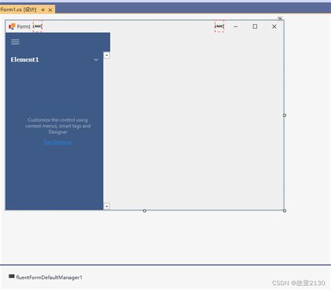 devexpress使用fluentdesignform csdn博客