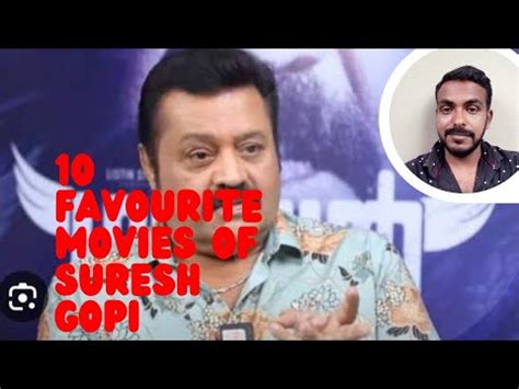 10 favourite movies of Suresh Gopi/ Suresh Gopi movies/SG/Superstar ...