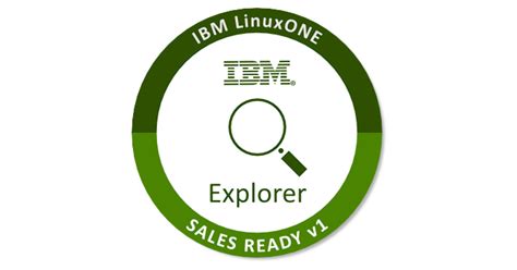IBM LinuxONE Sales V Credly