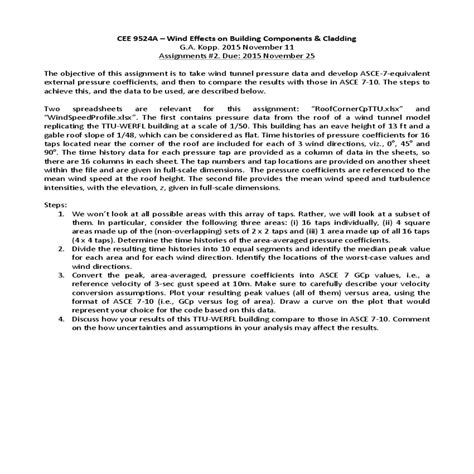 Pressure Coefficients Into Asce Gcp Values