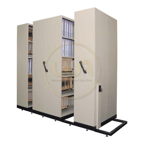 Hand Push Mobile Compactor Workart OEM Premium Office Furniture Malaysia