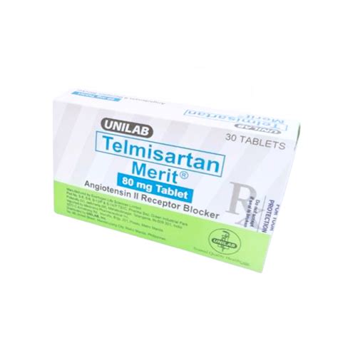 Merit Telmisartan 80mg Tablet X 1 Xalmeds