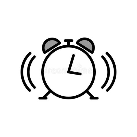 Alarm Clock Icon Template Stock Vector Illustration Of Signal 254442460