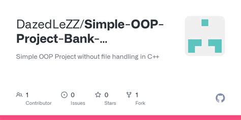 github dazedlezz simple oop project bank management system simple