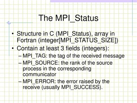 Ppt Advanced Mpi Programming Powerpoint Presentation Free Download