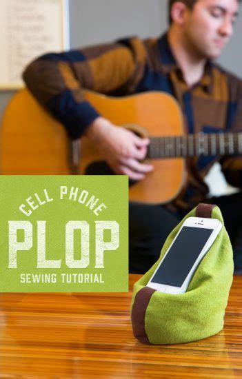 Cell Phone Plop Sewing Tutorial Man Sewing