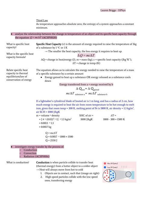 Preliminary Physics Notes Module 1 4 Physics Year 11 Hsc Thinkswap