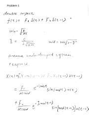 Solution To SAMPLE Final Exam Pdf Problem 1 F For Small F L Cos Fl For Small Solution To This