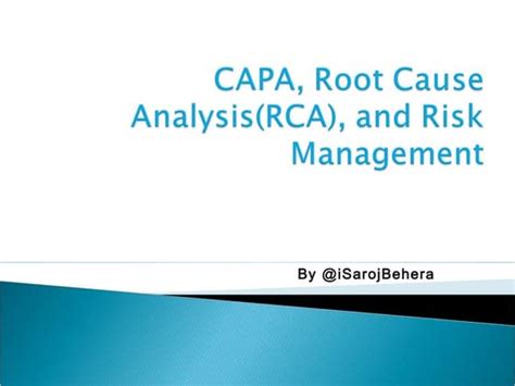 6 Methods For Capas Effectiveness Verification Ppt
