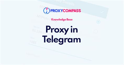 Setting Up A Proxy In Telegram On Windows MacOS Android And IOS ProxyCompass