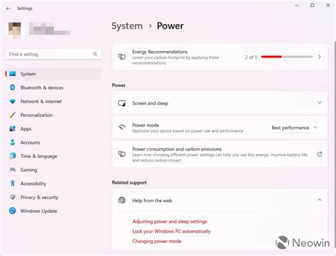 Windows 11 Build 25231 Gets A Dedicated Section For Making Your PC More Energy Efficient Neowin